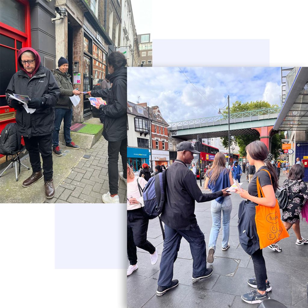 Hire Professional Leaflet Distributors | Street Marketing UK